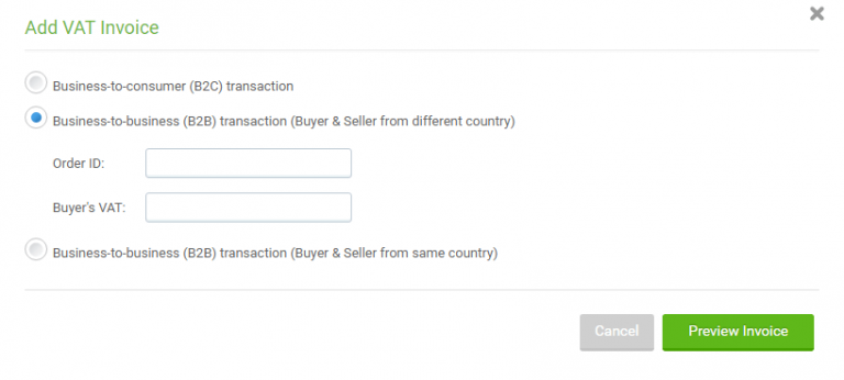 EU VAT Invoice Template and Generator-BQool | BQool
